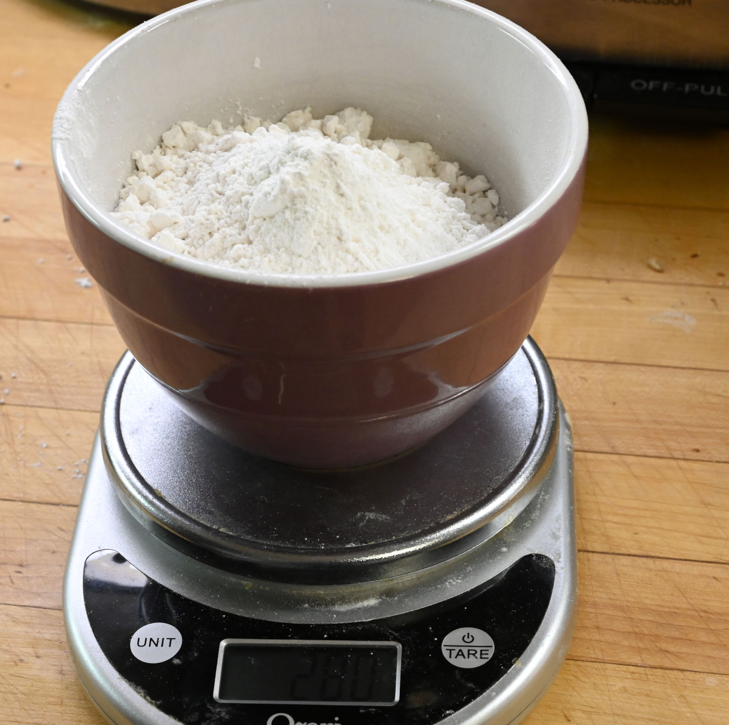 weigh flour – Food Science Institute